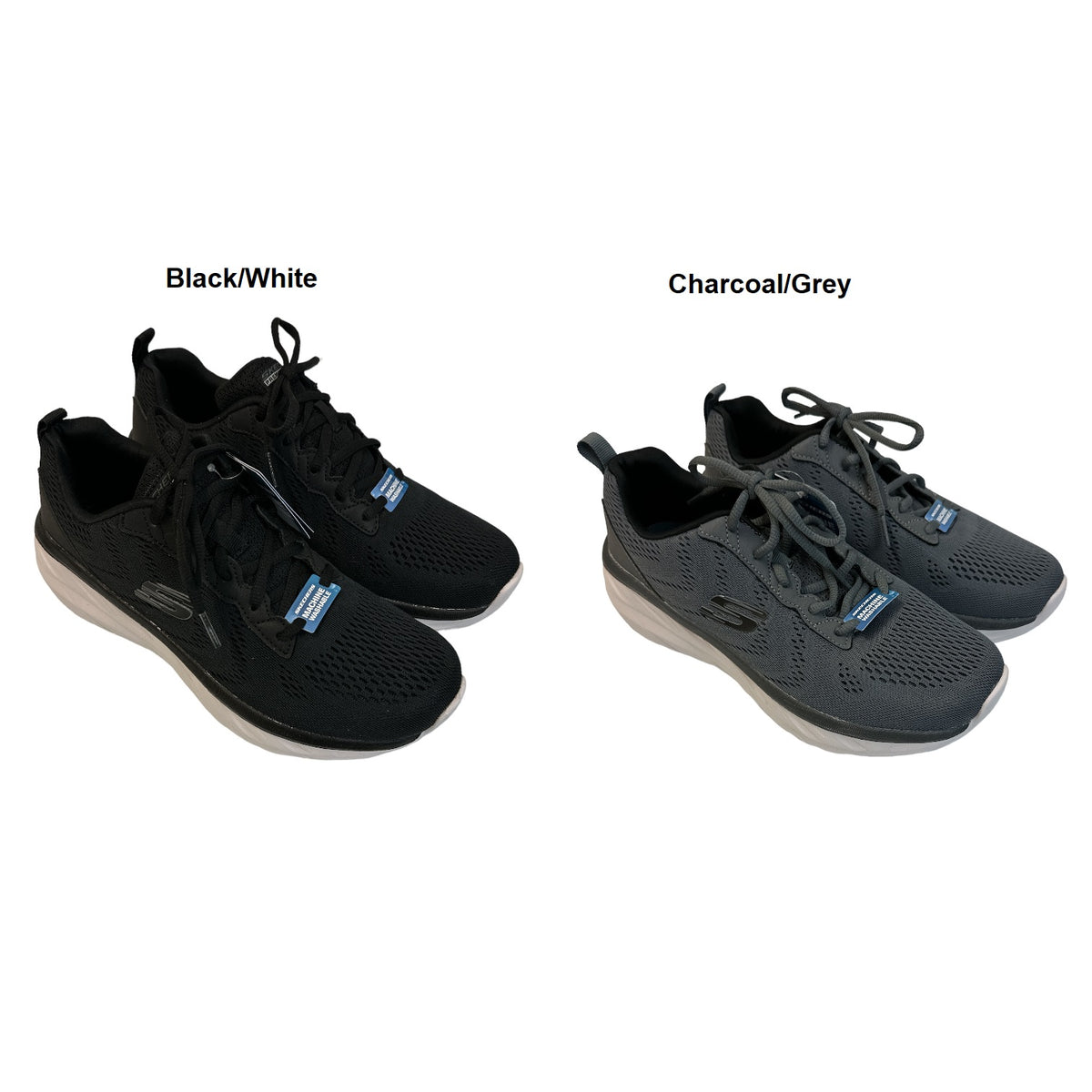 Skechers Men's D'Lux Ultra Premium Cushioning Comfort Fit Sneaker ...
