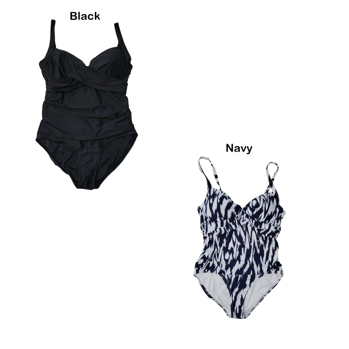 Anne Cole Limited Edition Drape Front One-Piece Swimsuit — Ewirelessgear