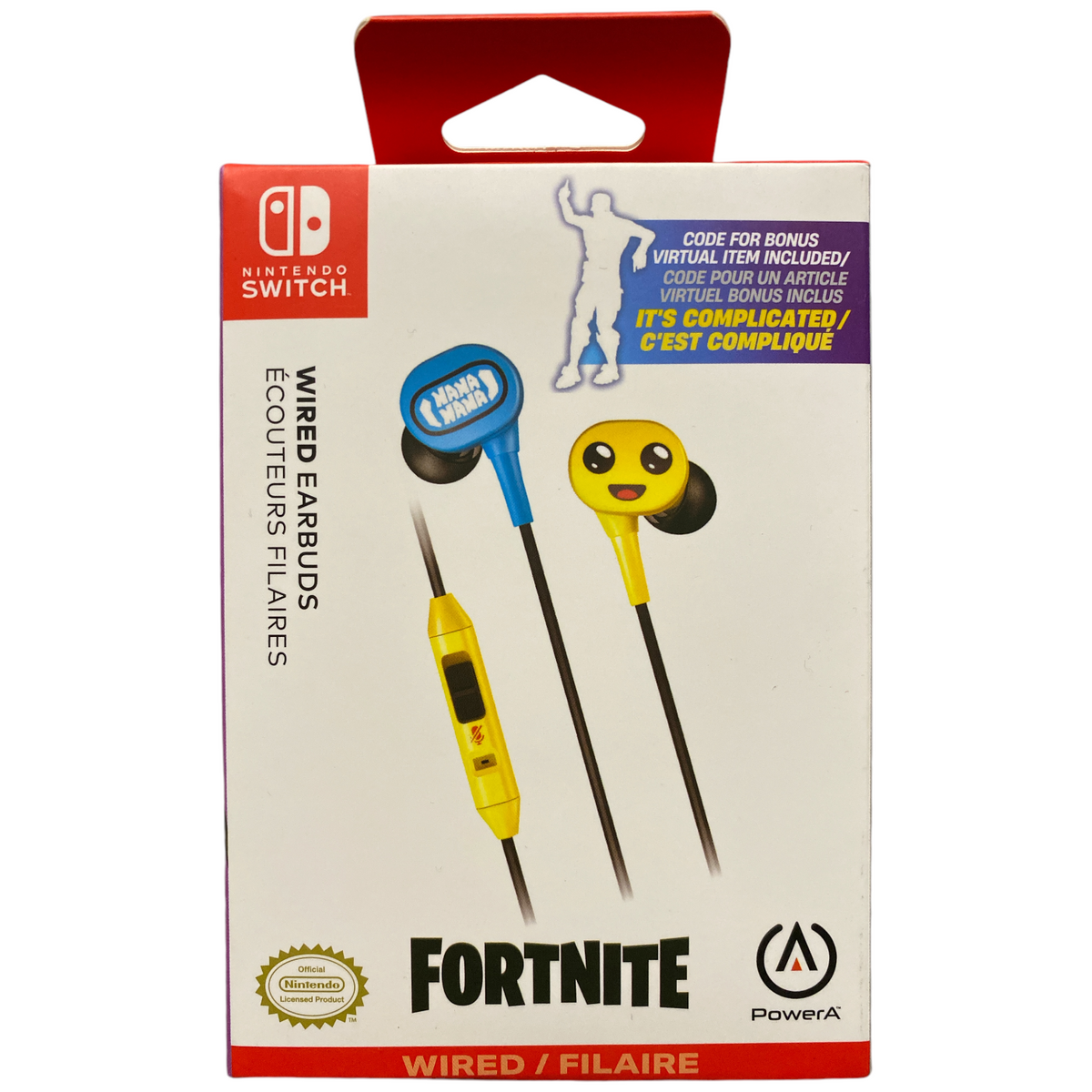 PowerA Wired Gaming Earbuds for Nintendo Switch, Fortnite Peely, UNHSE ...