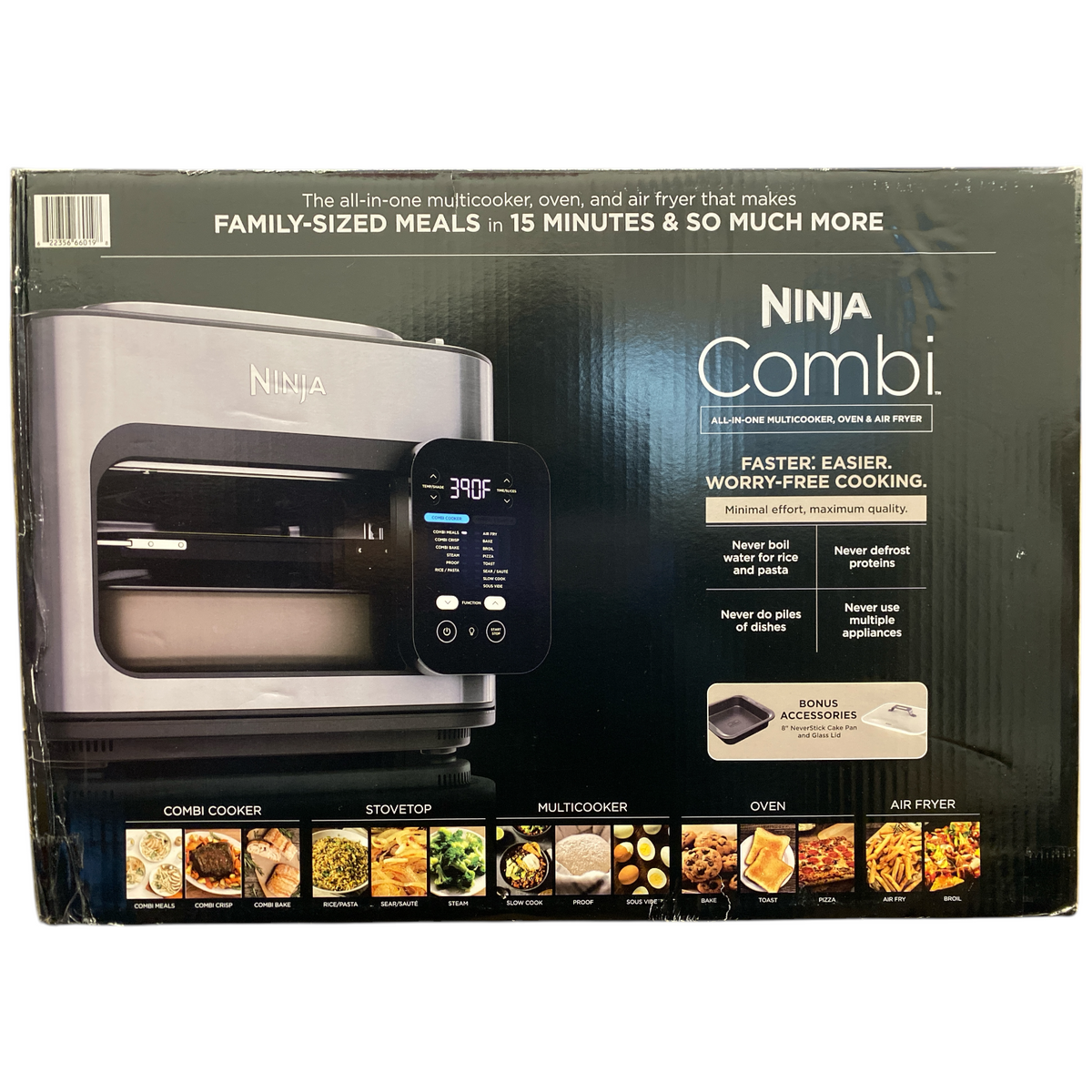 Ninja Combi All-in-One Multicooker, Oven & Air Fryer, 14 Cooking Funct ...
