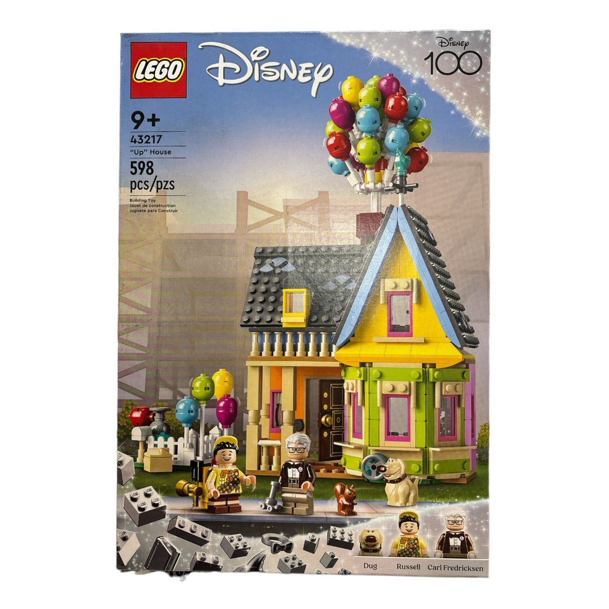 LEGO Disney 100 and Pixar ‘Up’ House Building Toy Set, 43217, 598 Piec ...