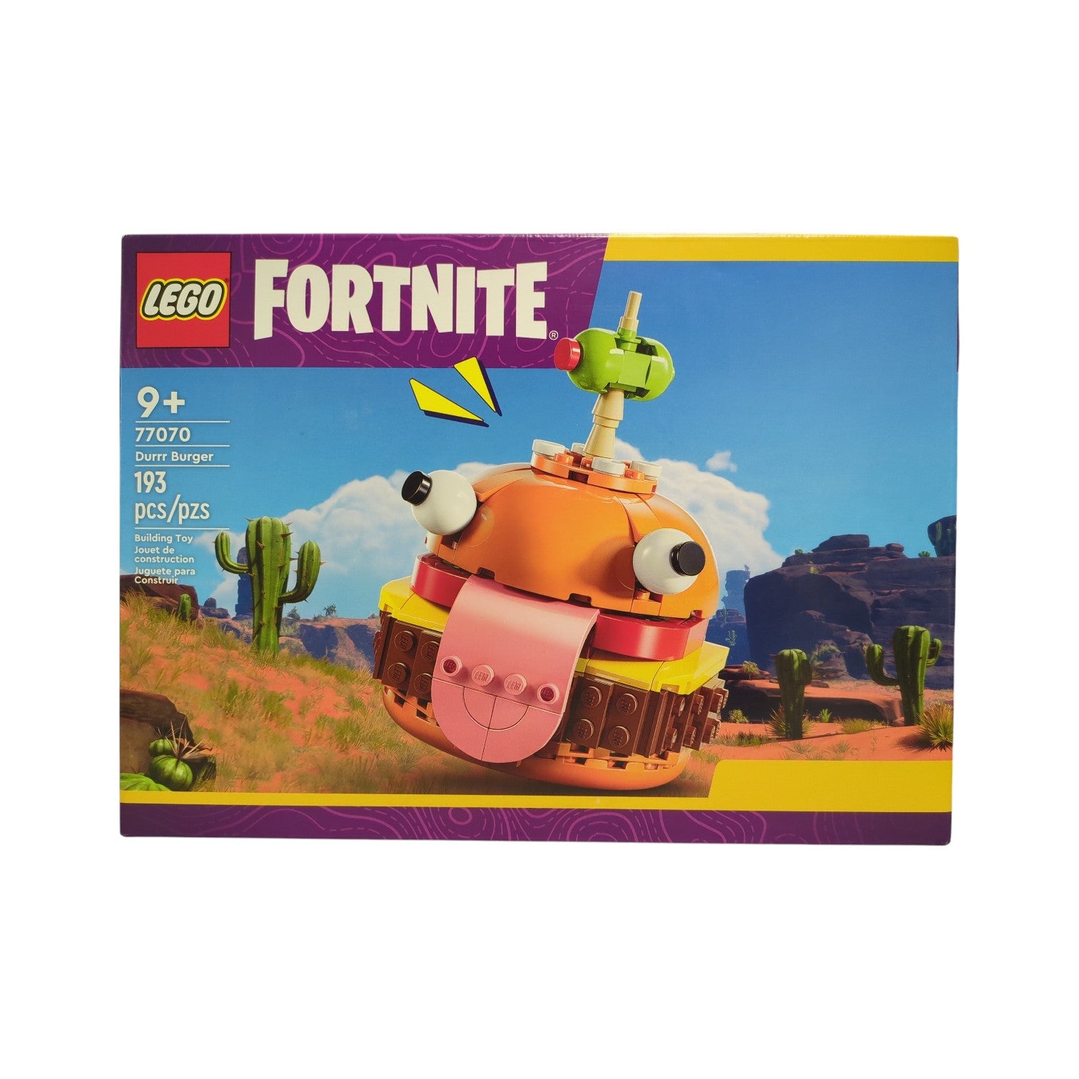 LEGO Fortnite Durrr Burger Building Toy for Gamers, 193 pcs, 77070 ...