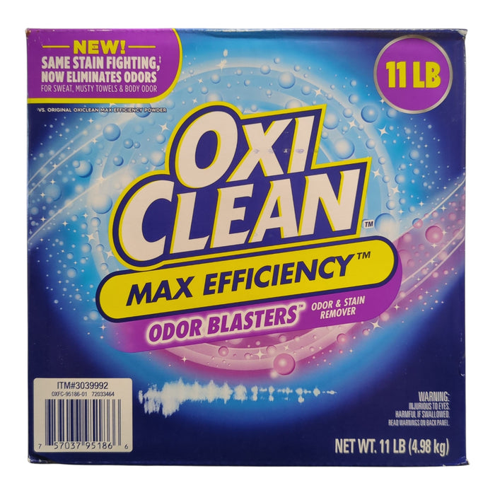 OxiClean Max Efficiency Versatile Stain Remover & Odor Blaster, 11lbs ...