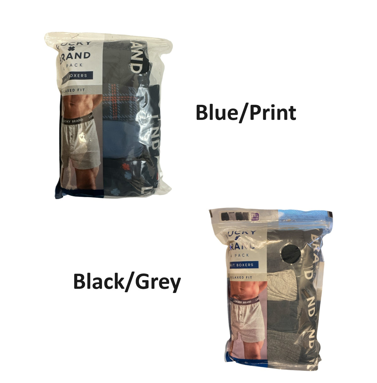 Lucky Brand Men's 4-Pack Relaxed Fit Soft Knit Boxers — Ewirelessgear