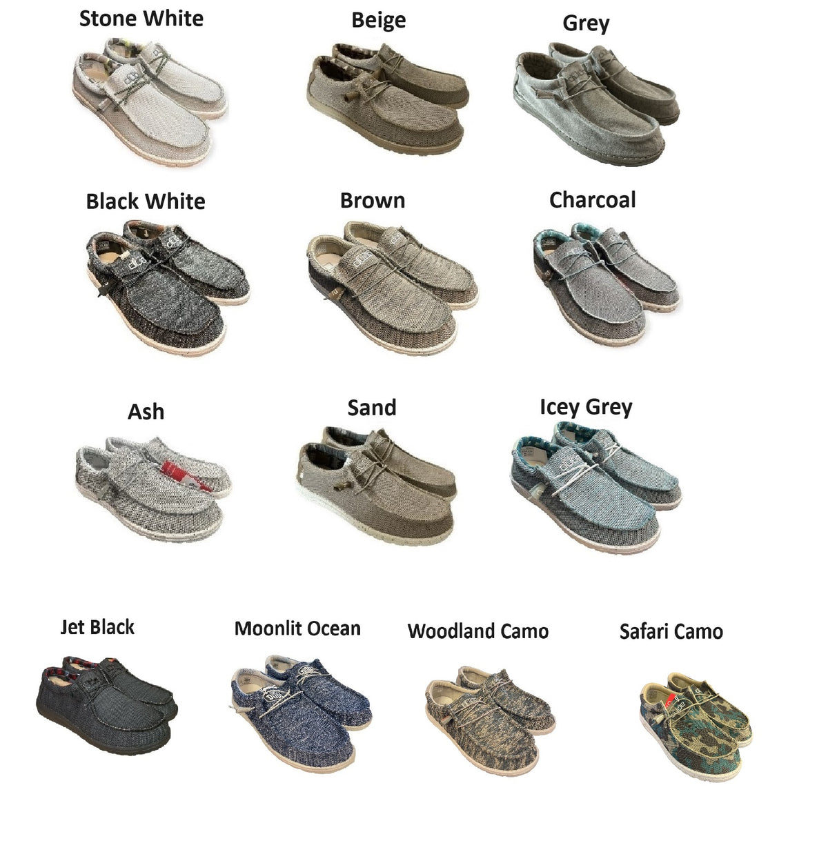 Hey Dude Men's Ultralight Wally Sox Italian Style Slip-On Shoes ...