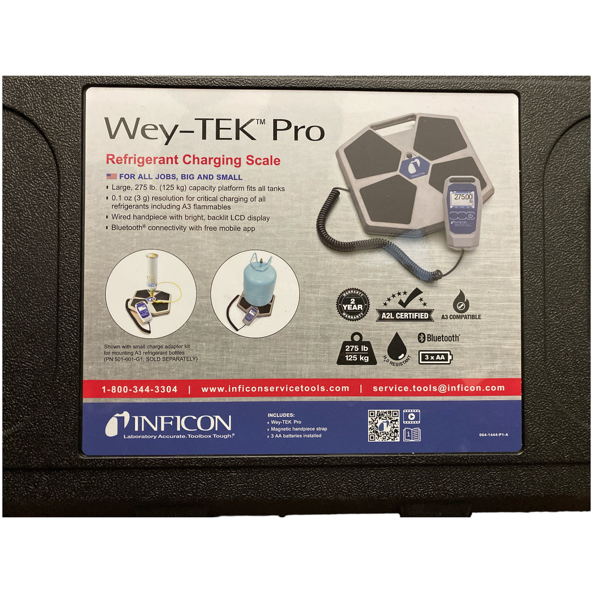 INFICON Wey-TEK Pro Refrigerant Charging Scale, 501-202-G1 — Ewirelessgear