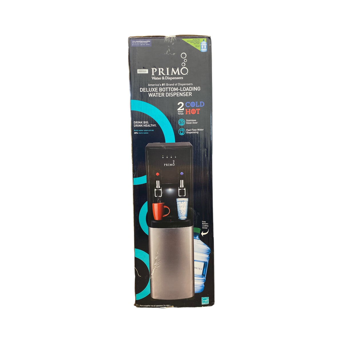 Primo Deluxe Bottom-Loading Hot or Cold Water Dispenser — Ewirelessgear