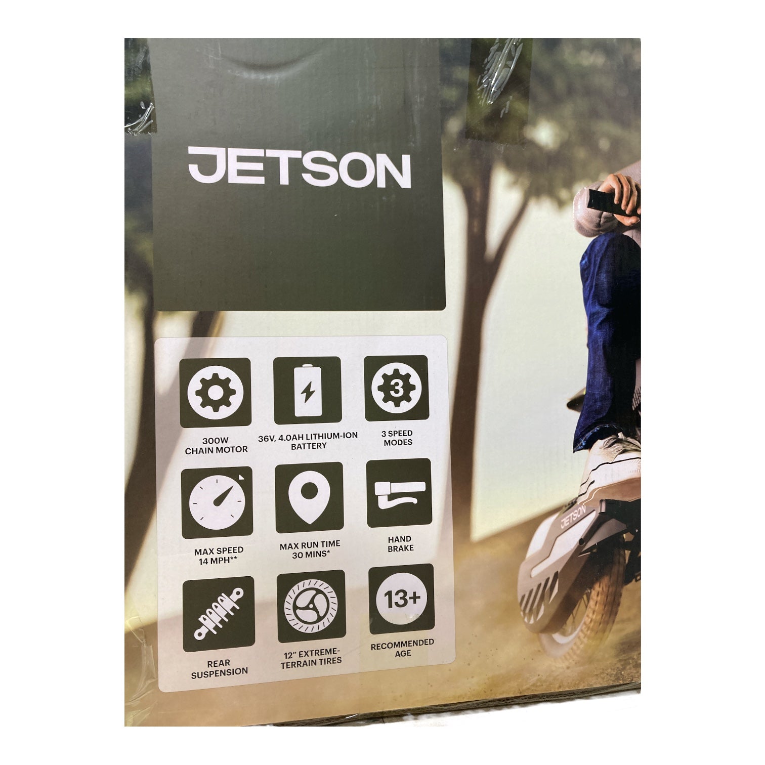 Jetson Horizon Kids Electric Dirt Bike 36V 4.0AH Lithium-Ion Battery ...