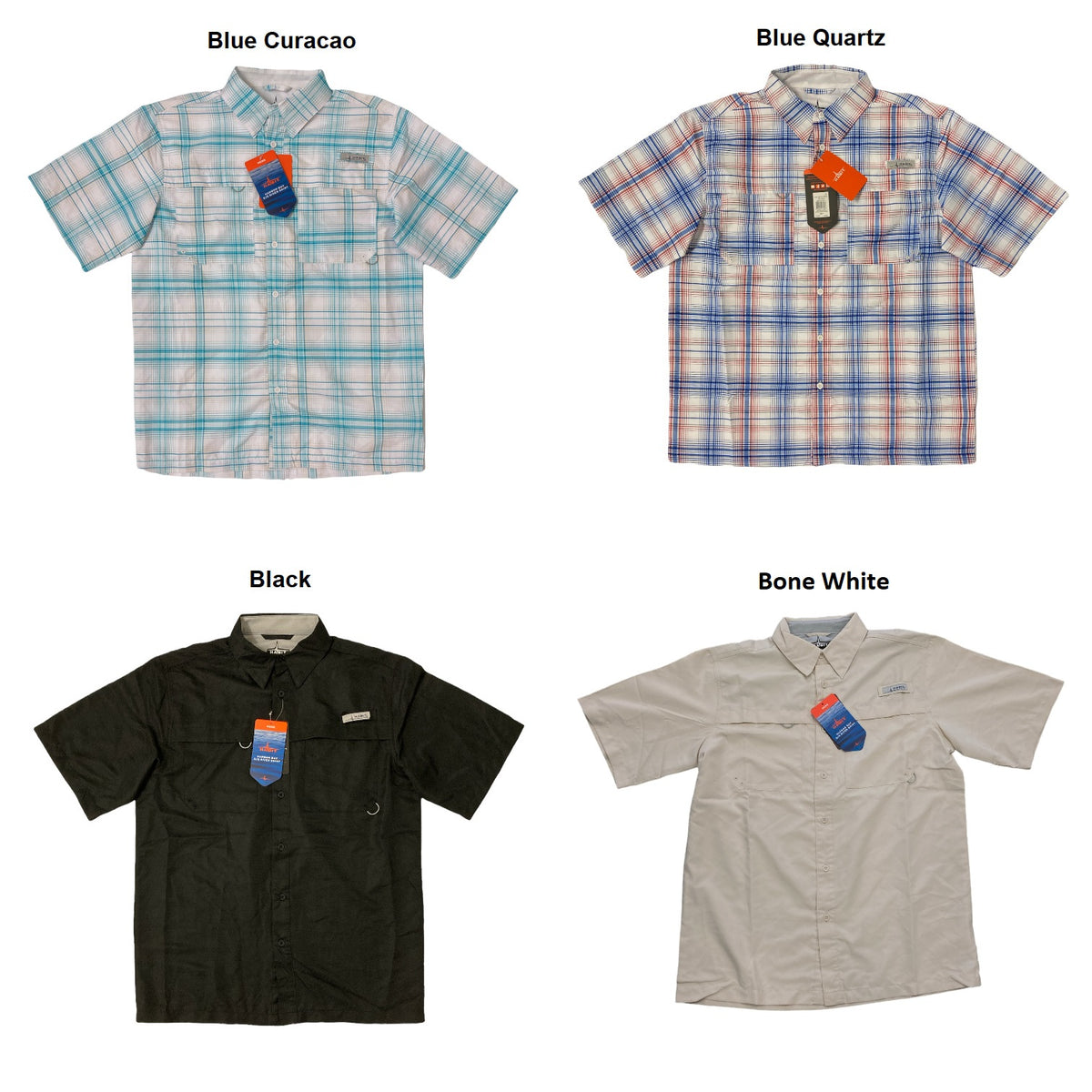 Habit Men's UPF 40+ Harbor Bay Short Sleeve River Shirt — Ewirelessgear