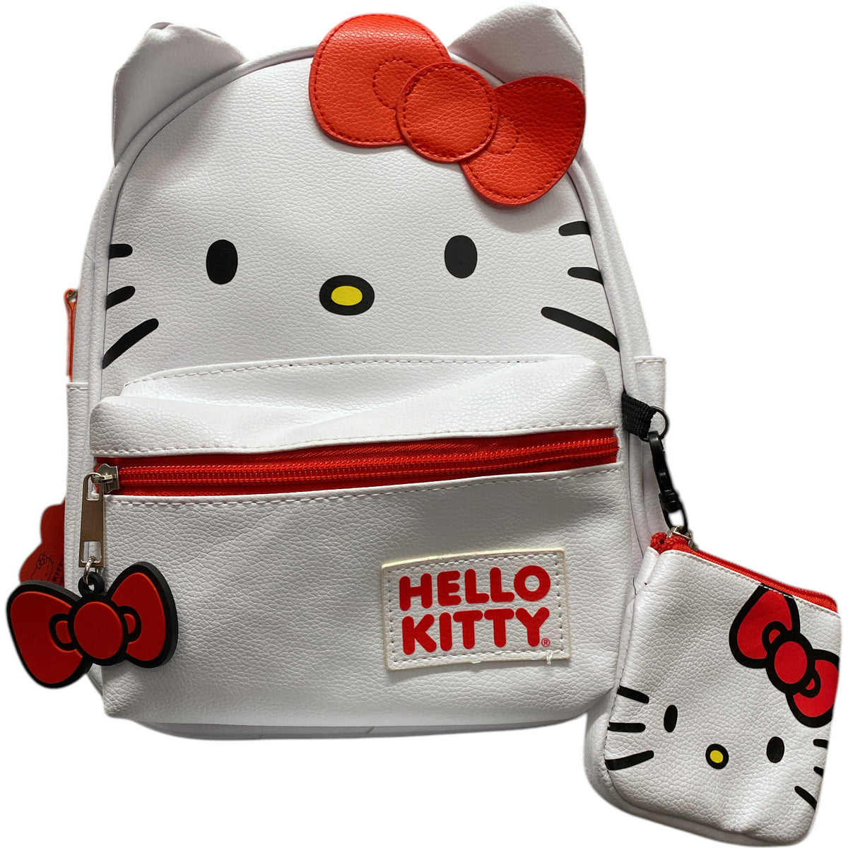 Hello Kitty Mini Backpack with Matching Coin Purse & Adjustable Straps ...