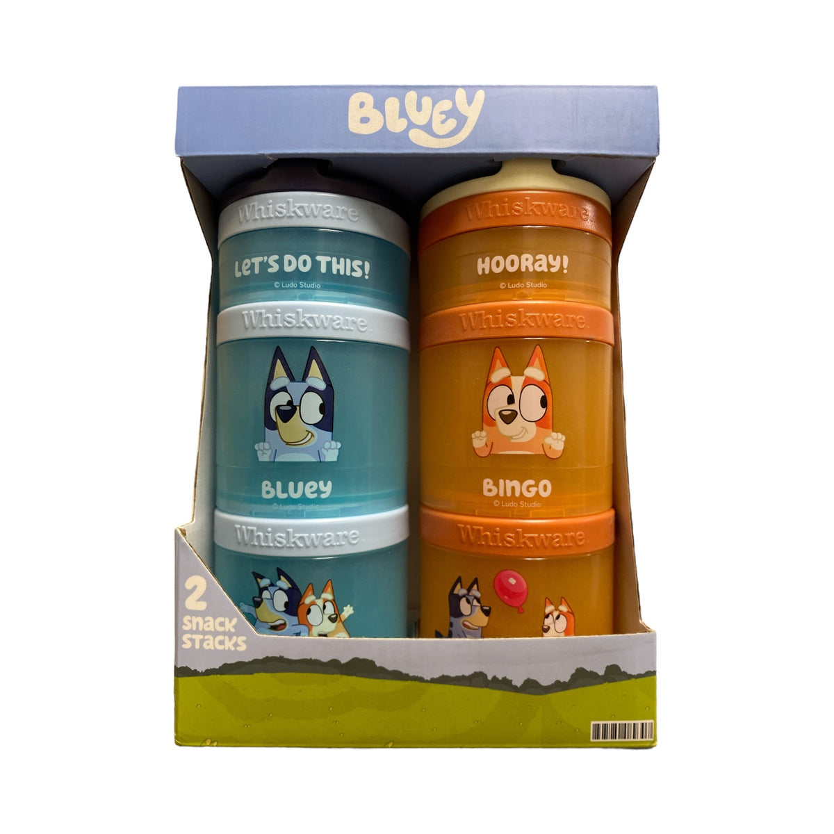 Whiskware Ludo Studios Bluey Combo Snacking Container, 2pk — Ewirelessgear