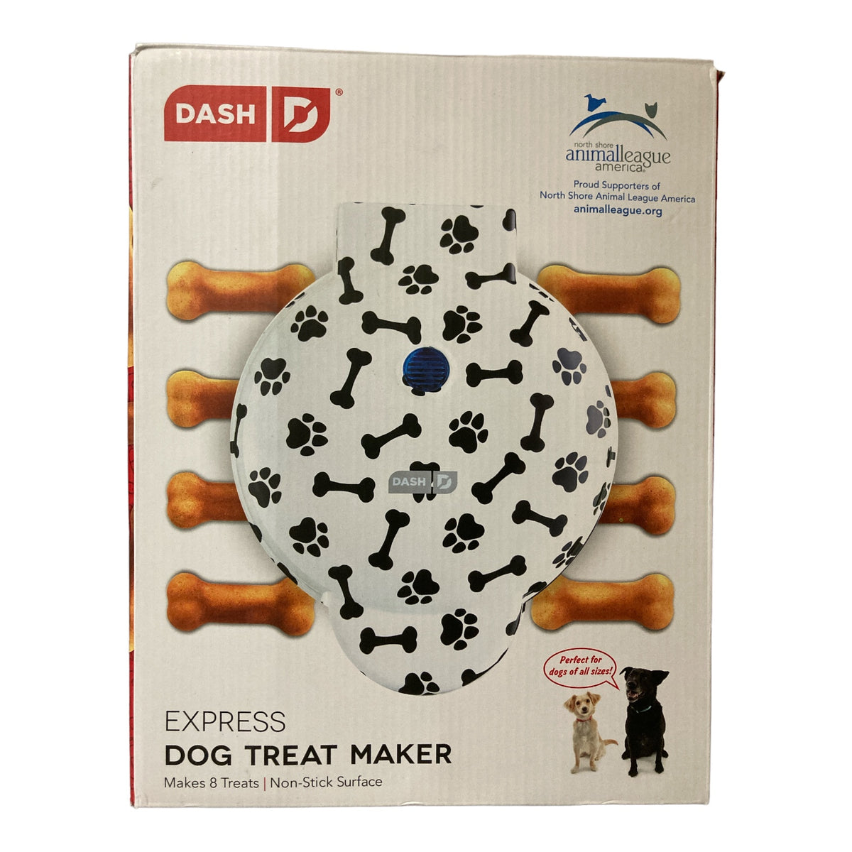 Dash Non-Stick Express Dog Treat Maker Makes 8 Treats with Recipe Book ...