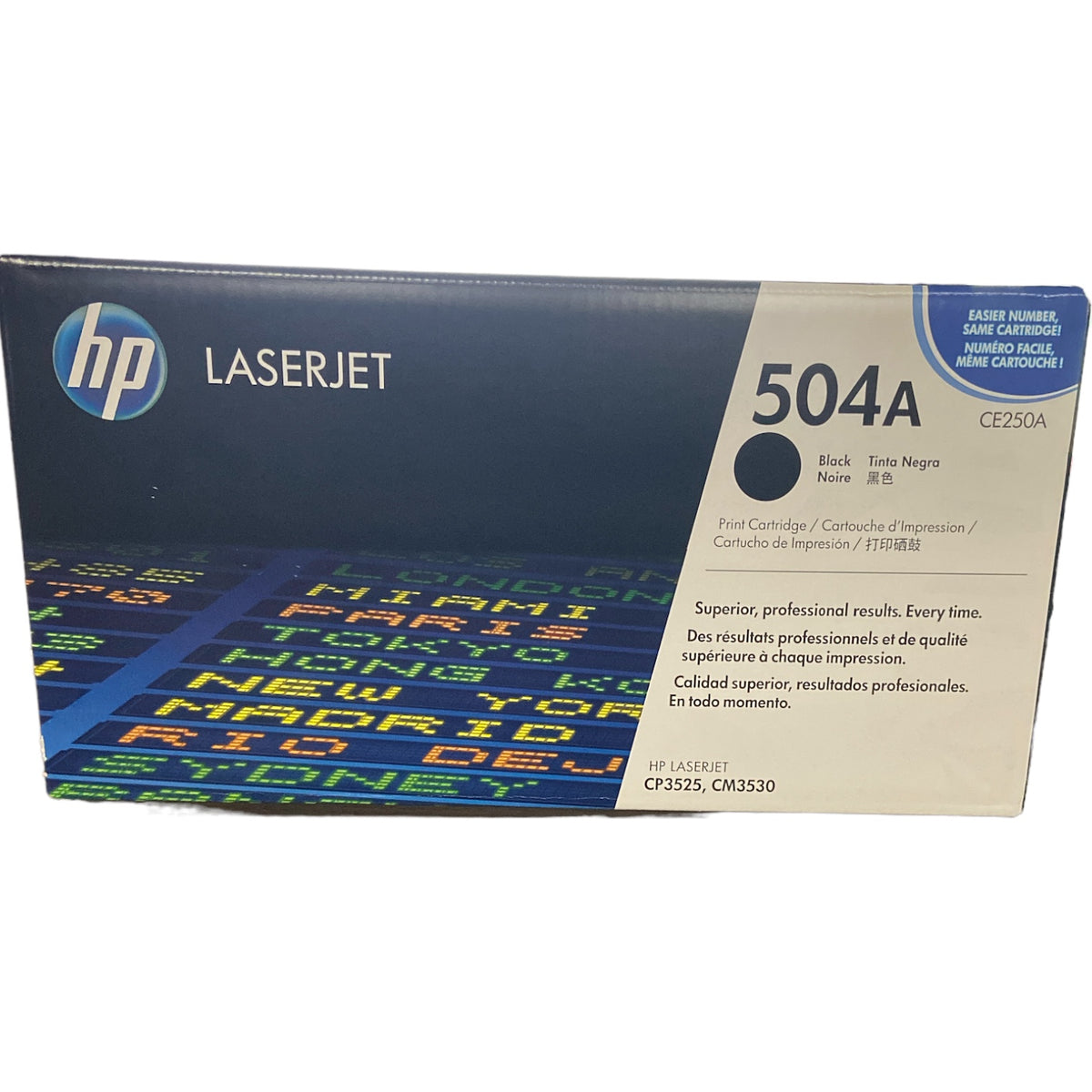 OEM HP LaserJet 504A Black CE250A — Ewirelessgear